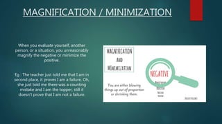 Cognitive distortions - Psychiatry | PPT