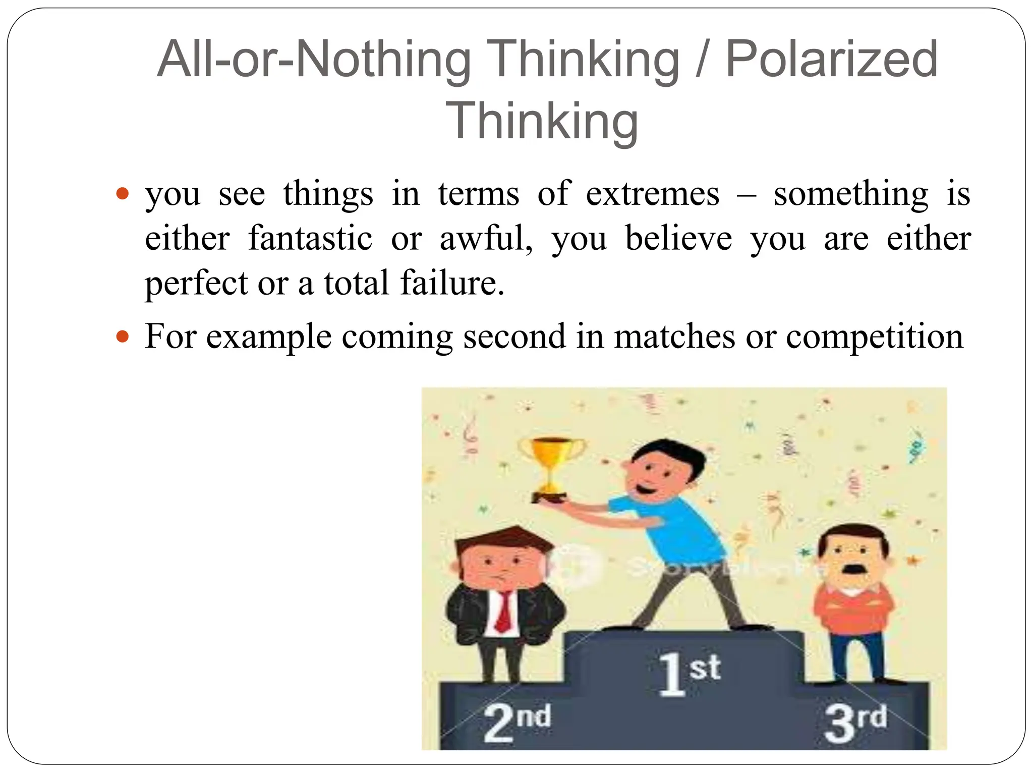Cognitive distortions by pooja tiwari pptx | PPTX