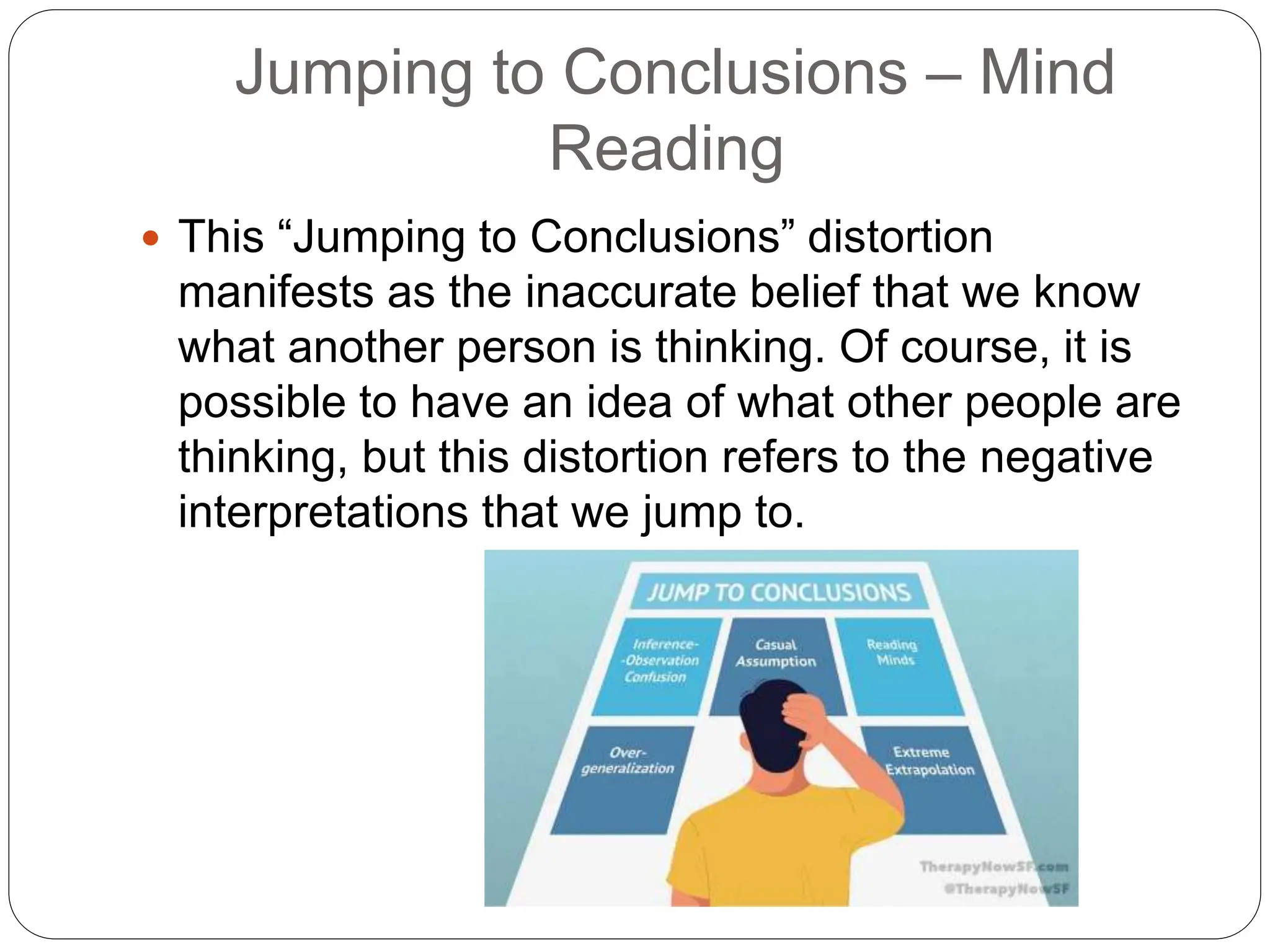 Cognitive distortions by pooja tiwari pptx | PPTX