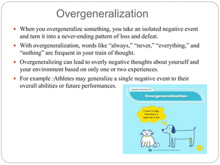 Cognitive distortions by pooja tiwari pptx | PPTX
