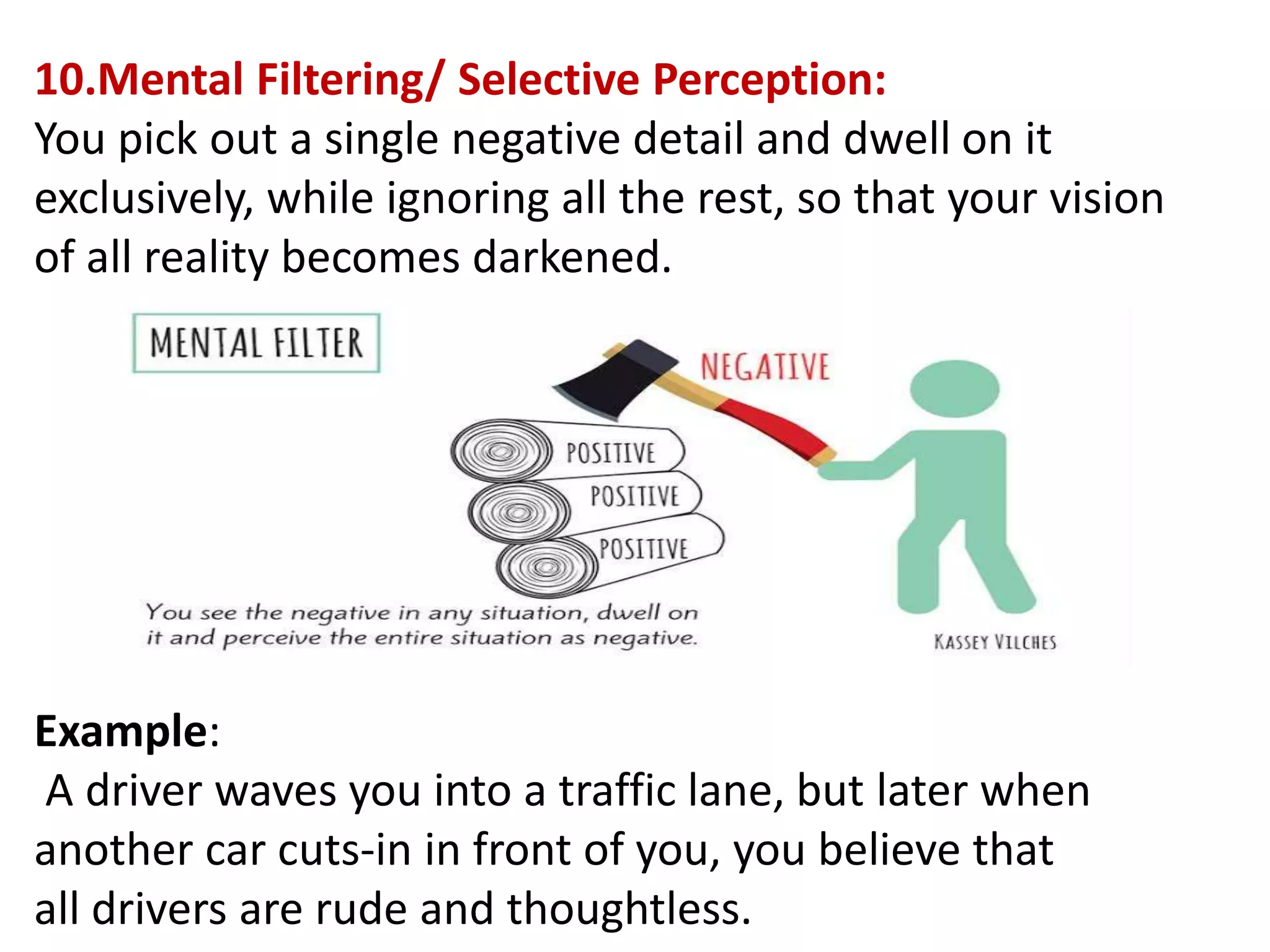 Cognitive distortions and cognitive therapy | PPTX