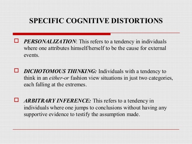 Cognitive distortions among teachers ashwini n.v.