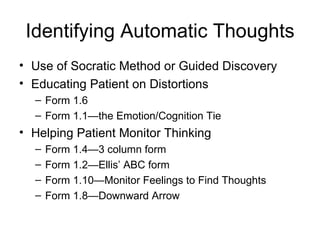 Cognitive distortions and correcting them | PPT