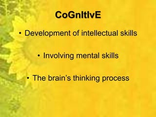 Cognitive domain | PPTX