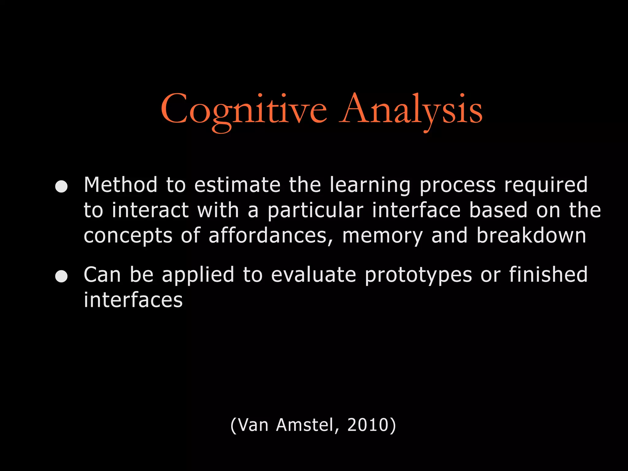 Cognitive Engineering and User Centered Design | PDF