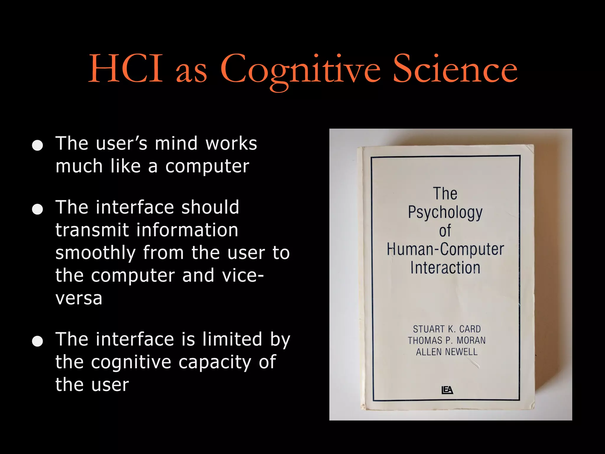 Cognitive Engineering and User Centered Design | PDF