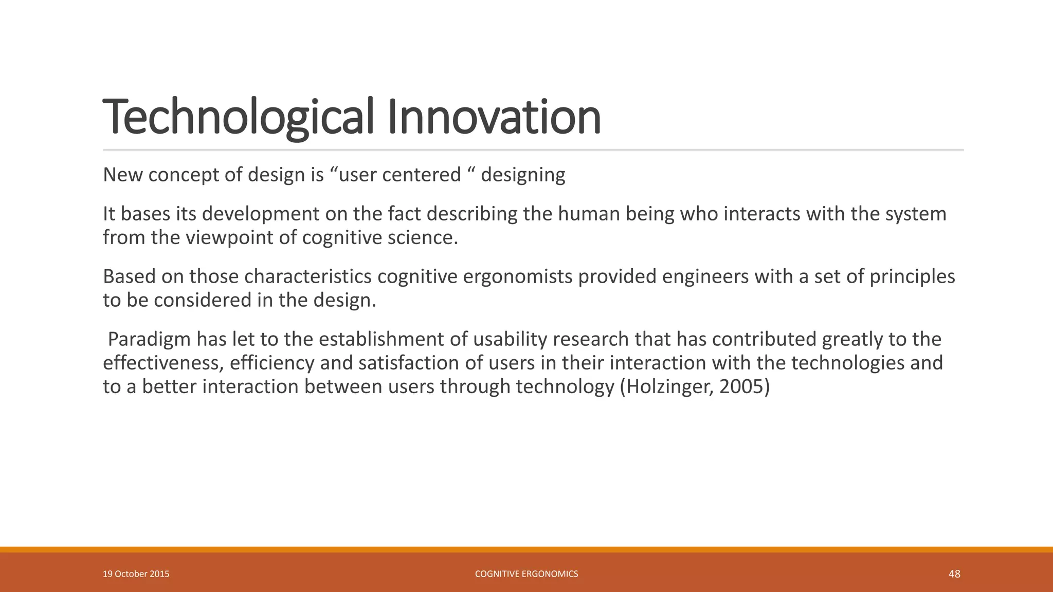 Cognitive ergonomics | PPTX | Brain and Nervous System Disorders ...