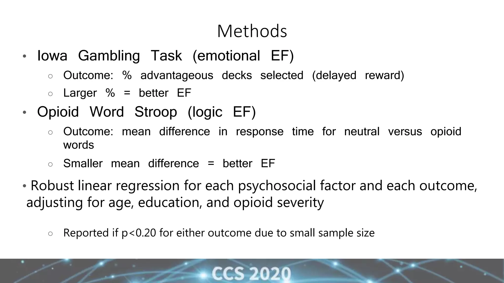 Cognitive Executive Functions And Opioid Use Disorder Ppt