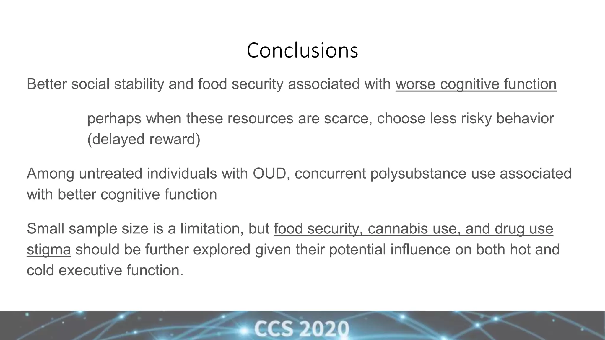 Cognitive Executive Functions And Opioid Use Disorder Ppt