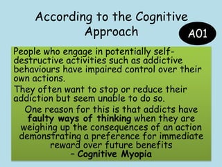Cognitive explanations 2013 | PPT