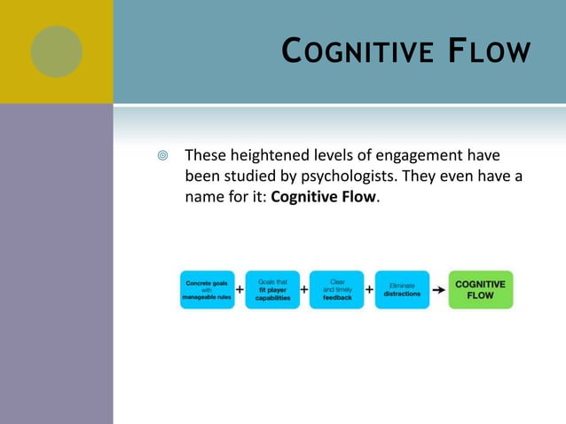 Cognitive flow | PPTX