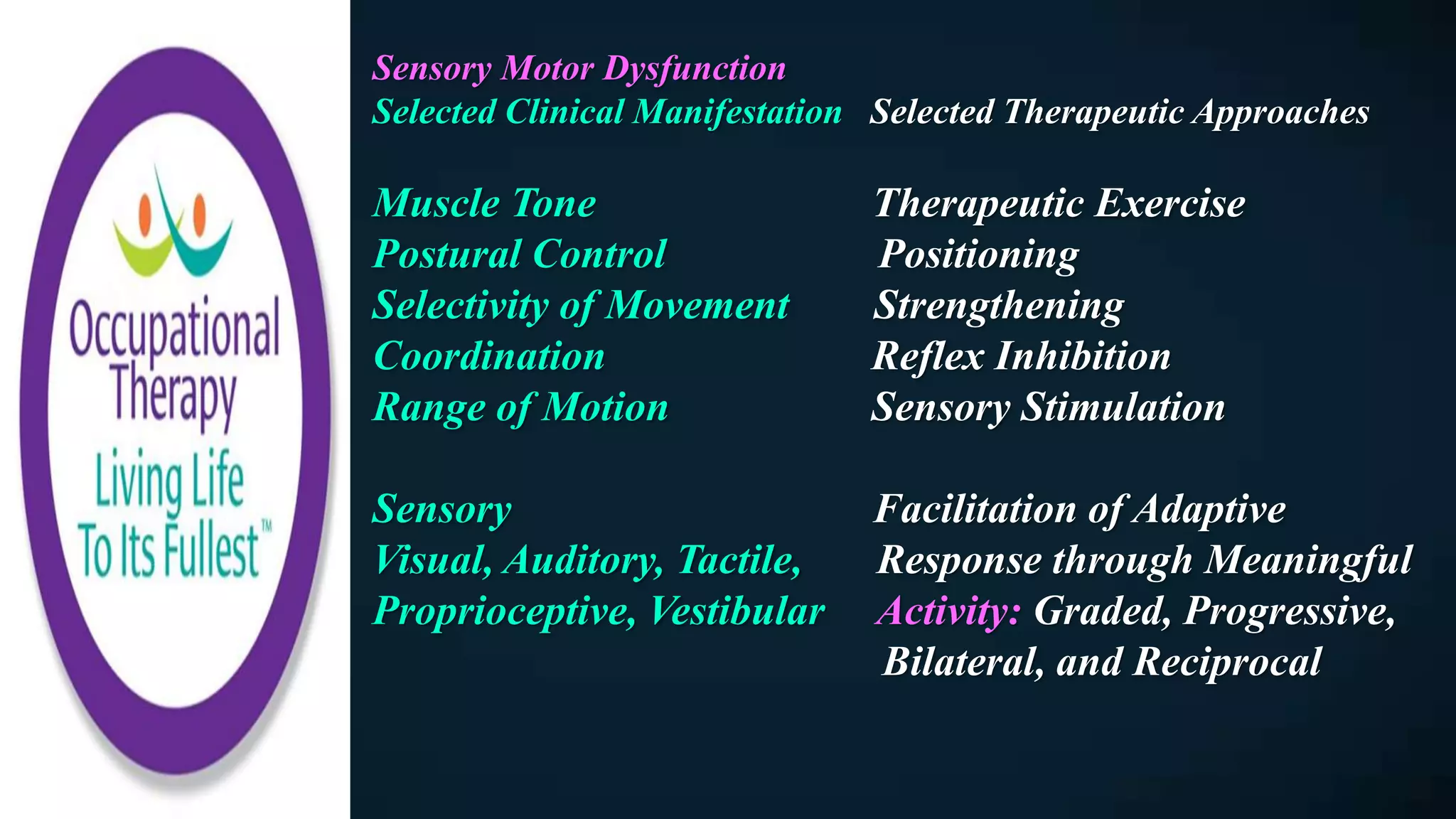 Occupational Therapy Cognitive Functional Evaluation | PPTX