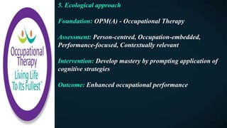 Occupational Therapy Cognitive Functional Evaluation | PPTX
