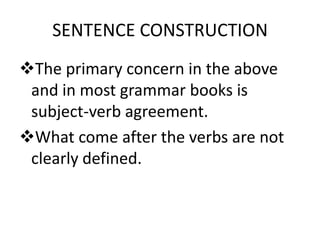 Cognitive Grammar Lesson | PPTX