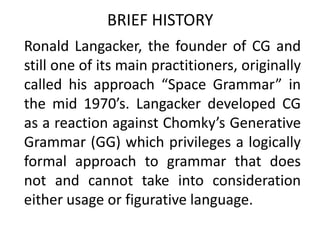 Cognitive Grammar Lesson | PPTX