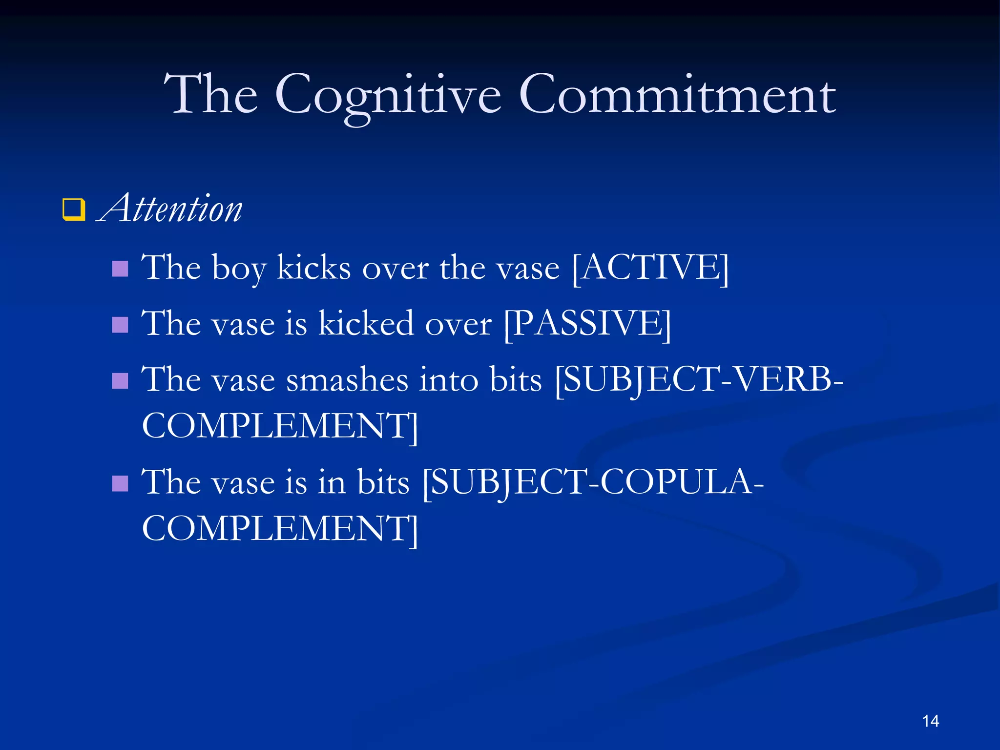 Cognitive grammar | PPT