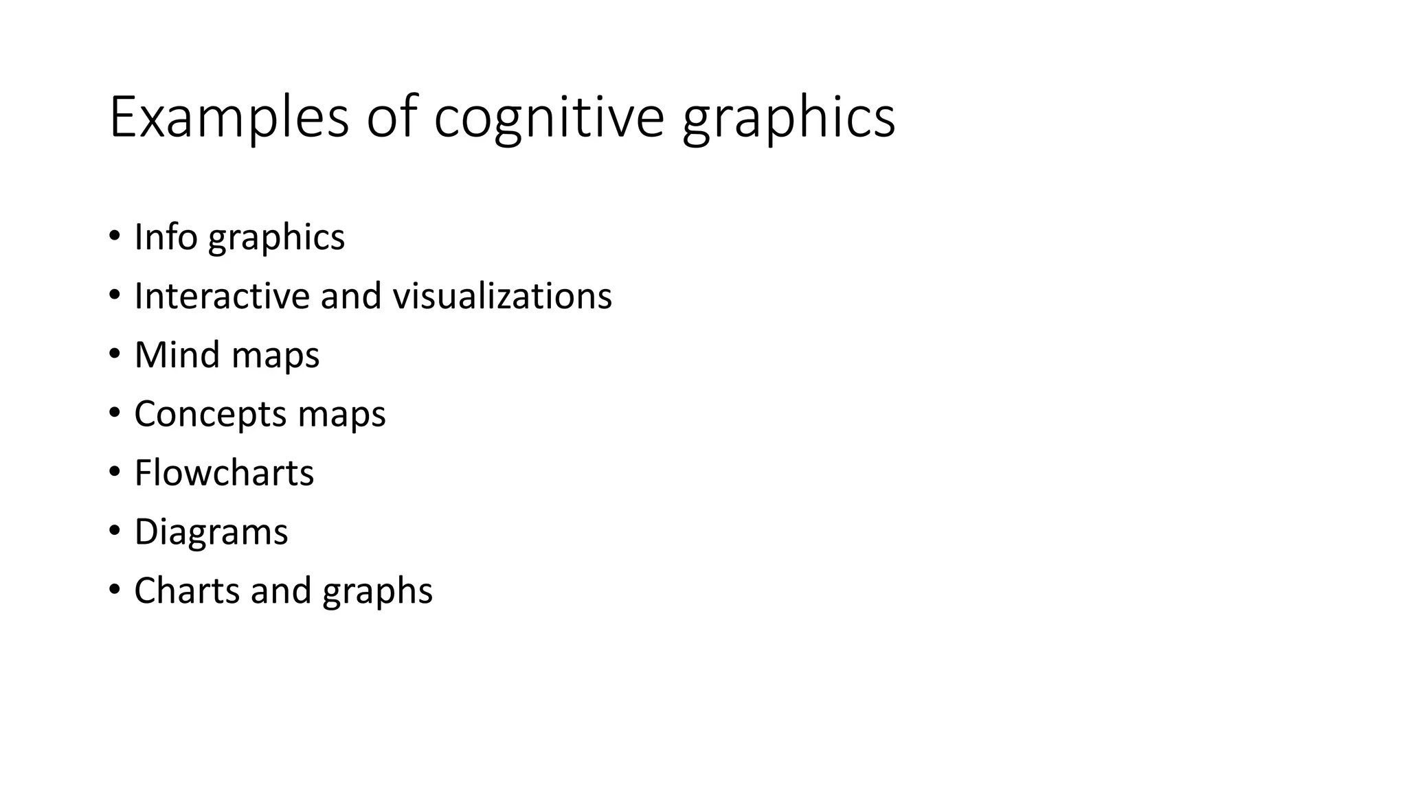 Cognitive Graphics.pptx What is Cognitive graphics? | PPT