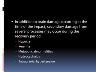 Cognitive impairment after mild and moderate tbi | PPTX