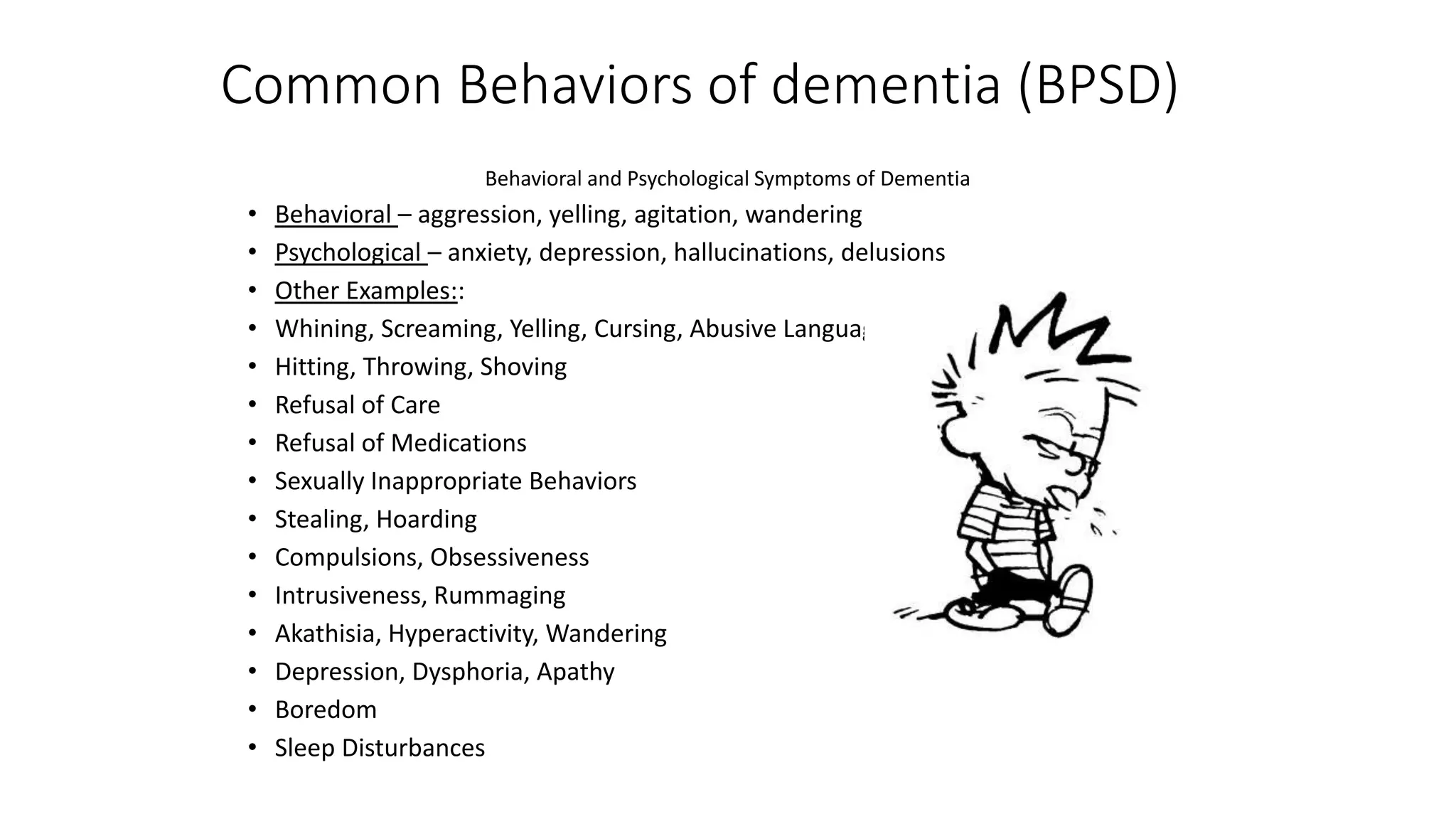 Cognitive Impairments and Dementia | PPTX