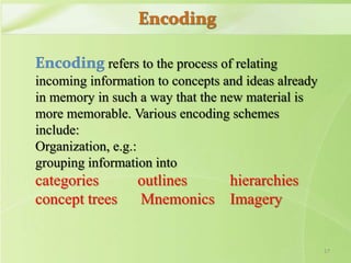 Cognitive information processing approach | PPTX