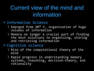 Cognitive information science | PPT