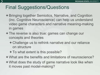 Cognitive intersections: Meeting Narrative, Semiotics, and Neuroscien…