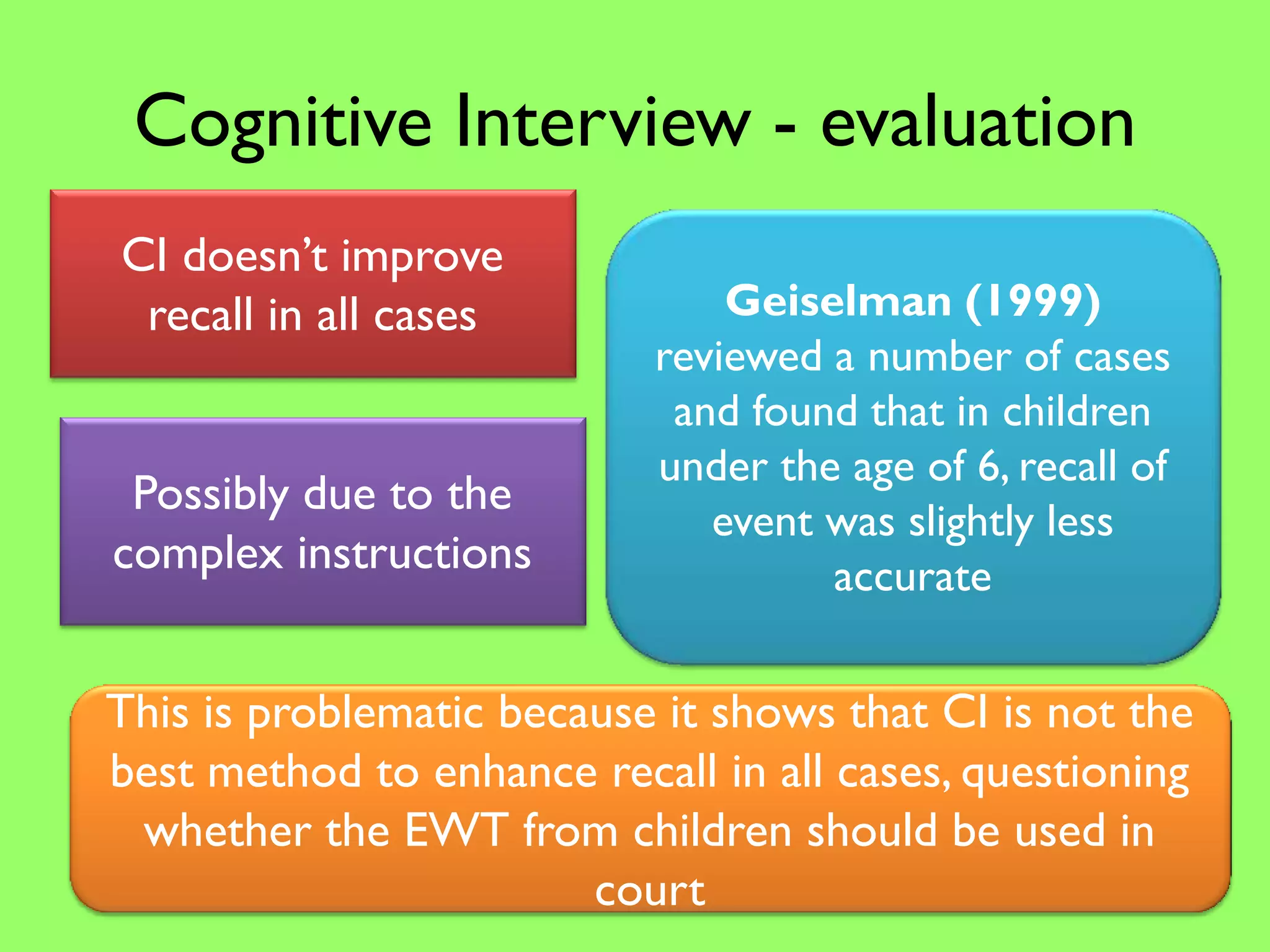 Cognitive interview | PDF