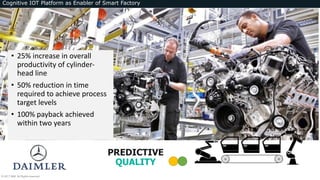Cognitive IoT Platform as Enabler of the Smart Factory | PPT