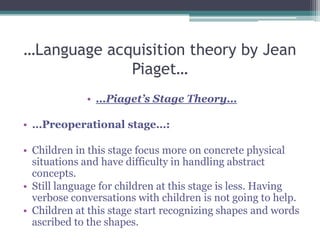 Noam Chomsky Cognitive Theory