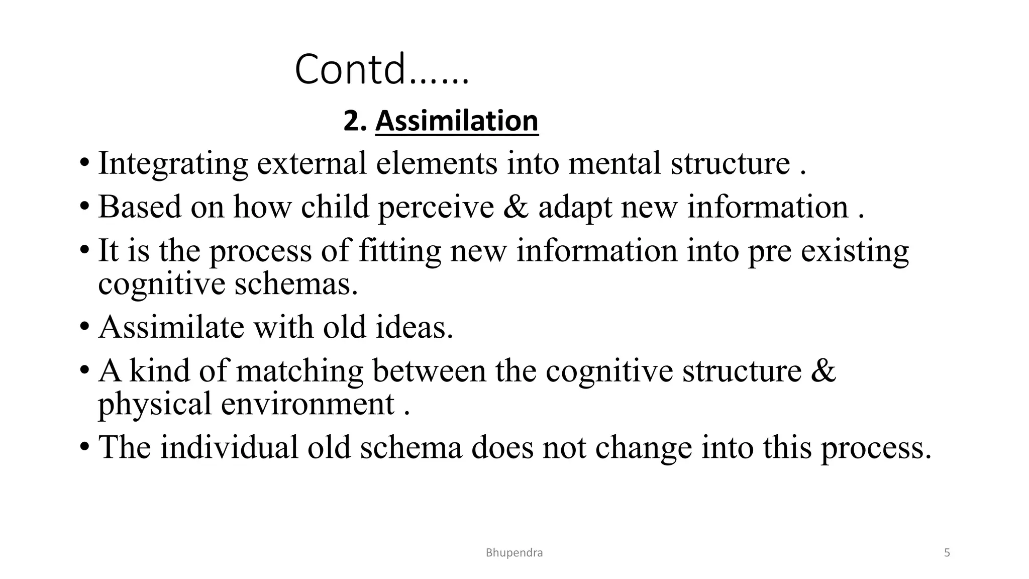 Cognitive Learning - Jean piaget.pptx, Slides | PPTX