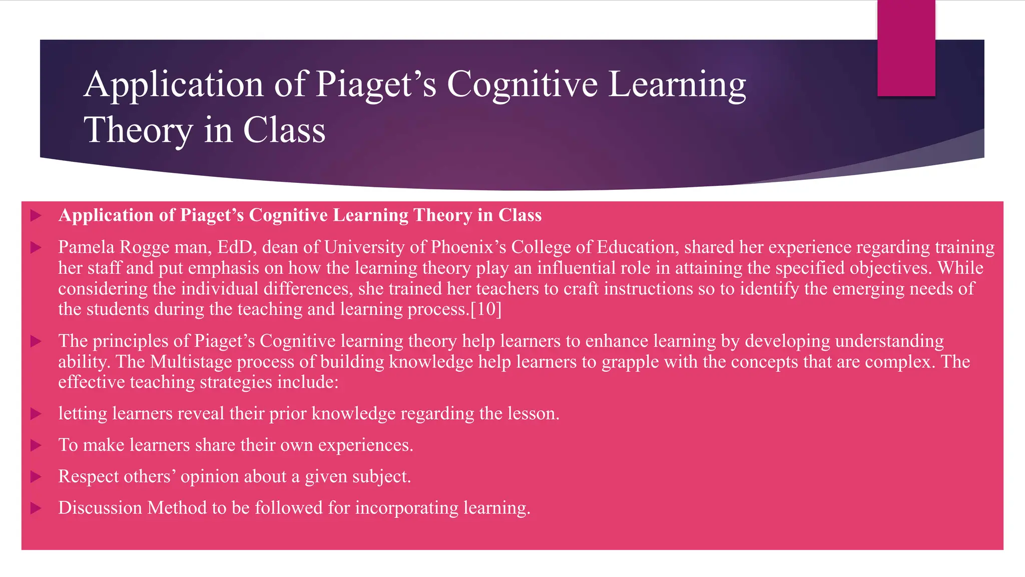 cognitive learning theories in education | PPTX