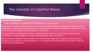 cognitive learning theories in education | PPTX