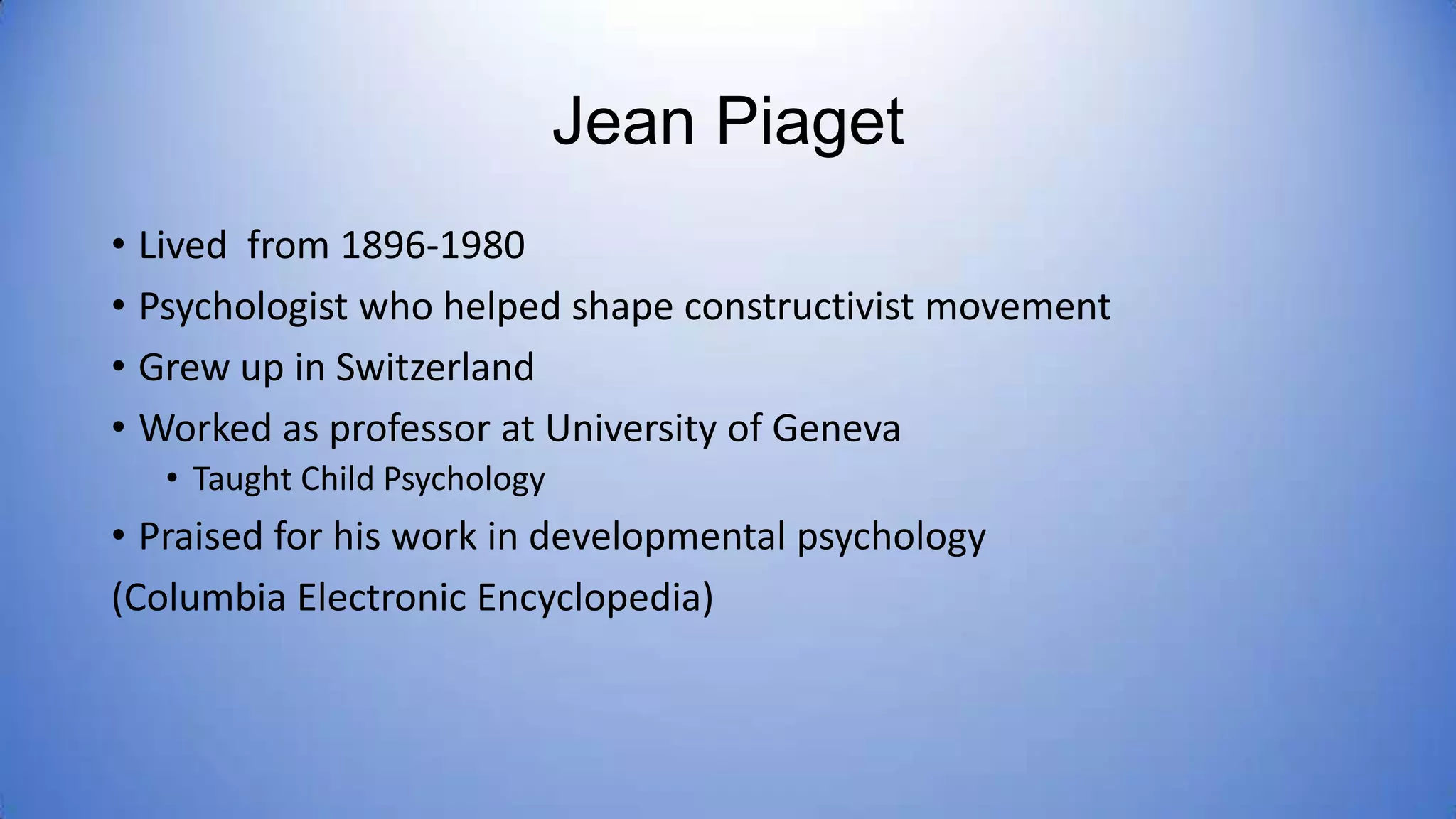 Cognitive learning theory | PPT