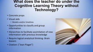Cognitive learning theory | PPT