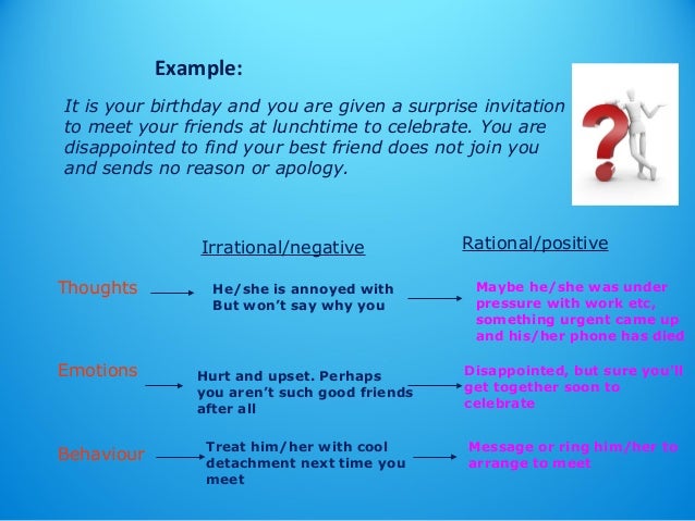 Rationalization Psychology Example