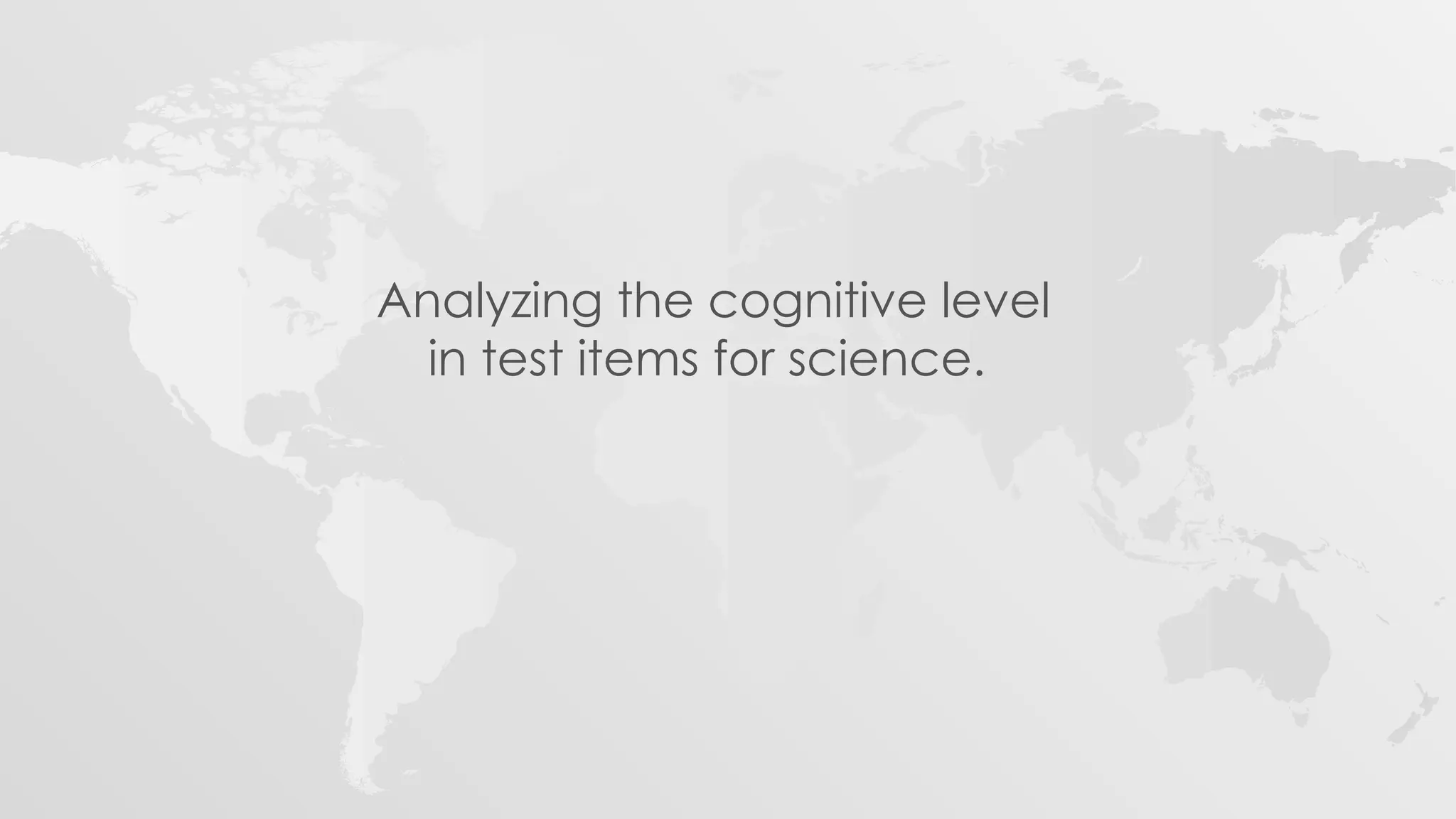 Mengenali cognitive level dalam dunia pendidikan. | PPTX