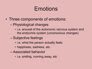 Cognitive Level of Analysis: Cognition and Emotion | PPTX