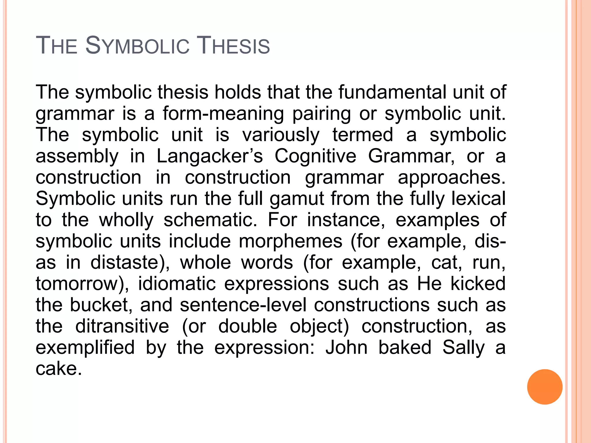 Cognitive linguistics | PPTX