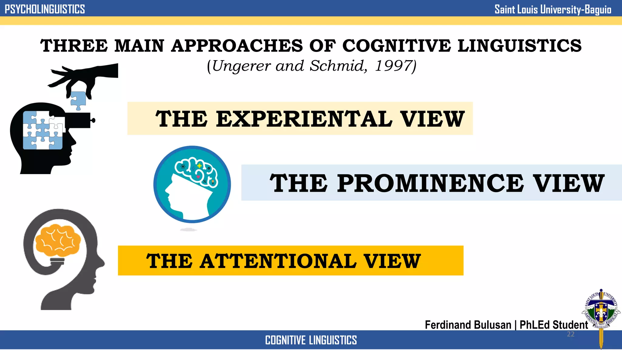 Lecture Note on Cognitive Linguistics | PDF