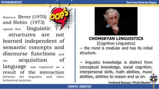 Lecture Note on Cognitive Linguistics | PDF