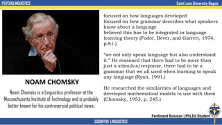 Lecture Note on Cognitive Linguistics | PDF