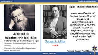 Lecture Note on Cognitive Linguistics | PDF