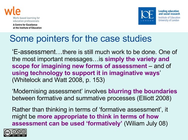 formative e-assessment: a scoping study | PPT