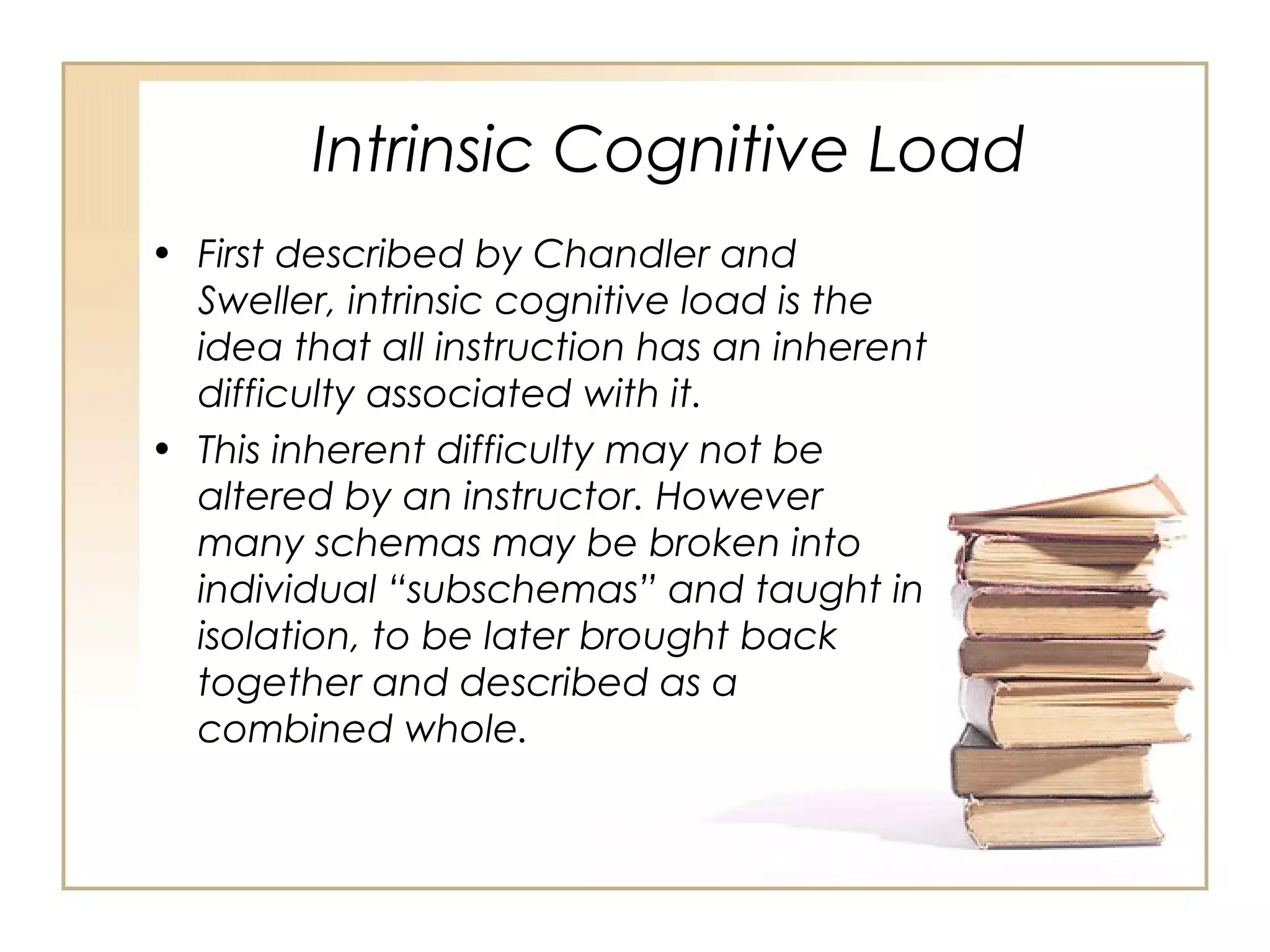 Cognitive Load Theory | PPT