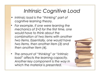 Cognitive Load Theory | PPT