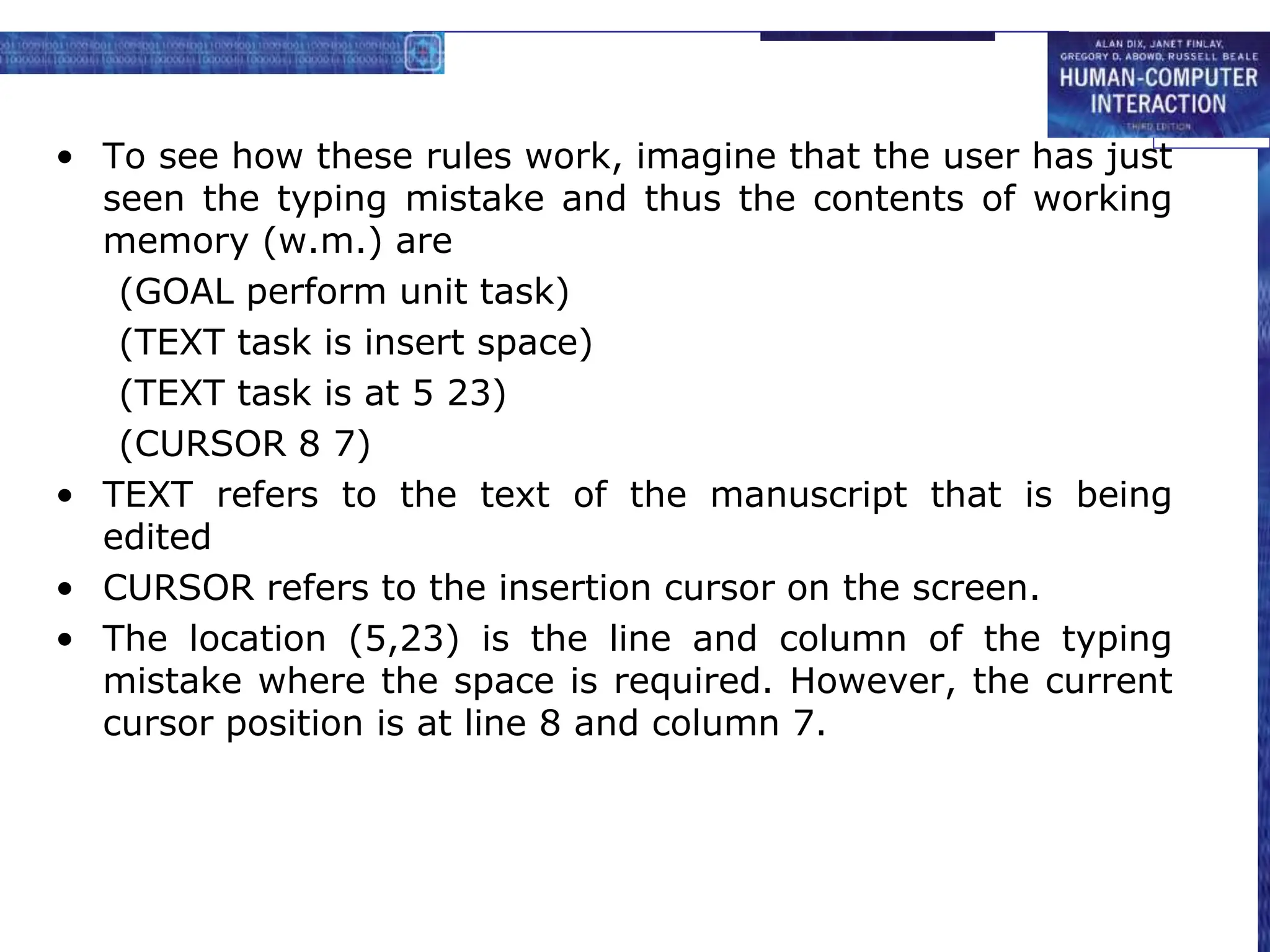 human computer Interaction cognitive models.ppt