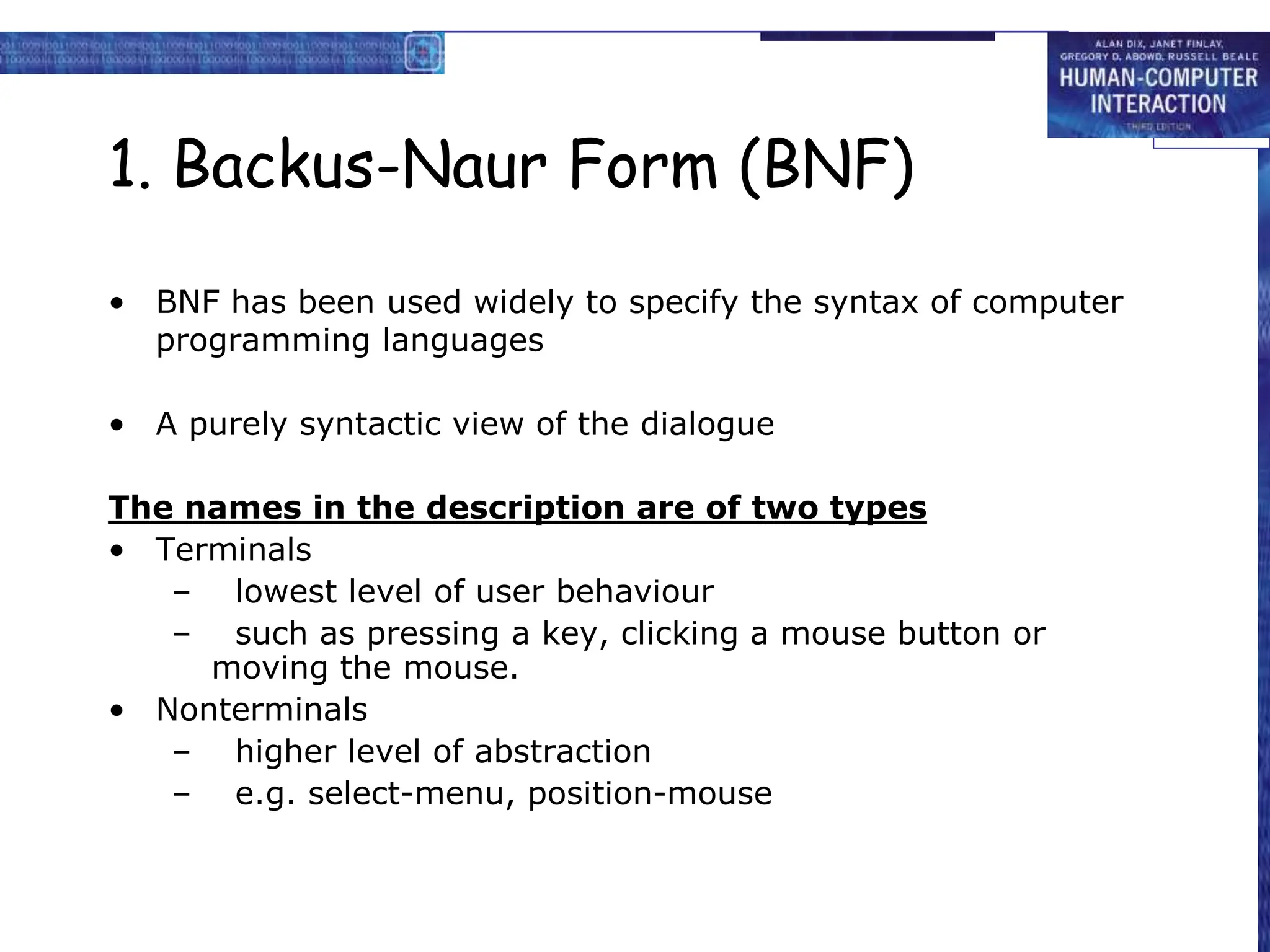 human computer Interaction cognitive models.ppt