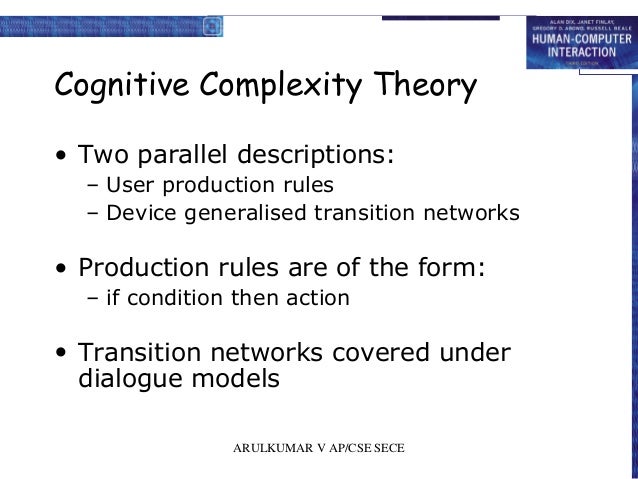 Cognitive models unit 3