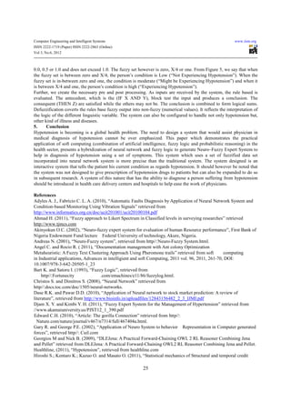 Cognitive neuro fuzzy expert system for hypotension control | PDF