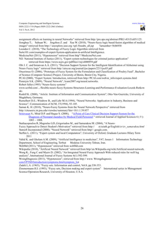 Cognitive neuro fuzzy expert system for hypotension control | PDF